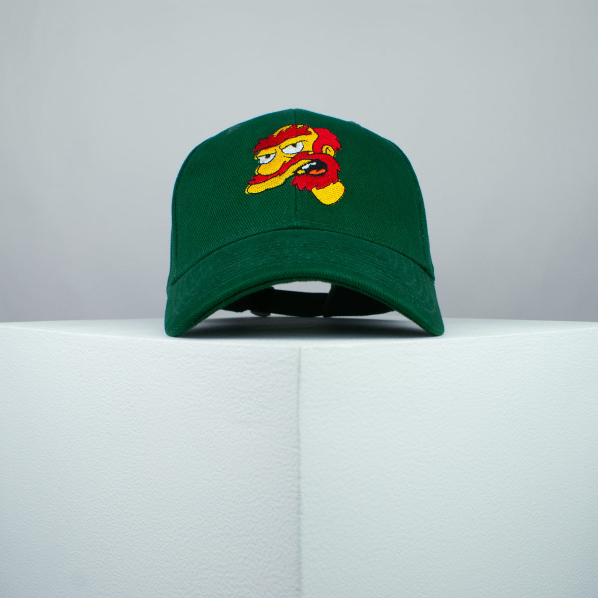 Groundskeeper Willie (The Simpsons) Baseball Cap – Hatty Hats Embroidery