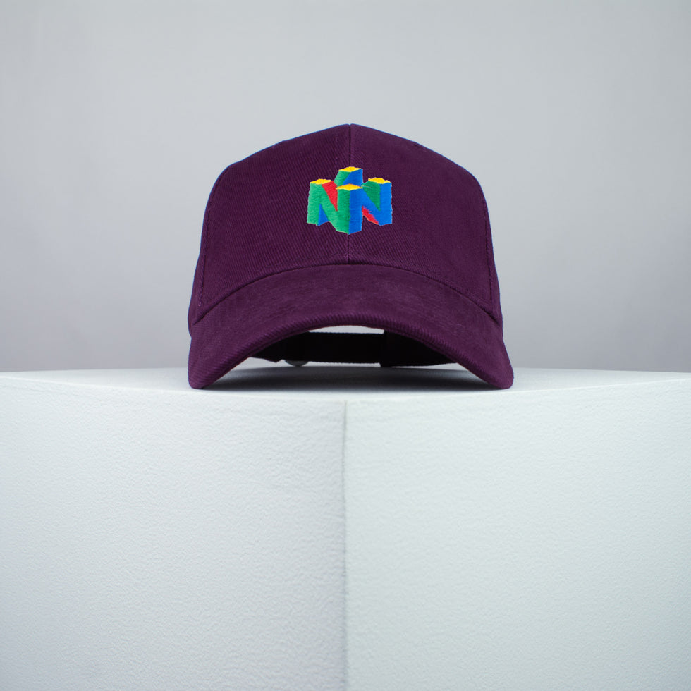 Nintendo 64 Baseball Cap – Hatty Hats Embroidery