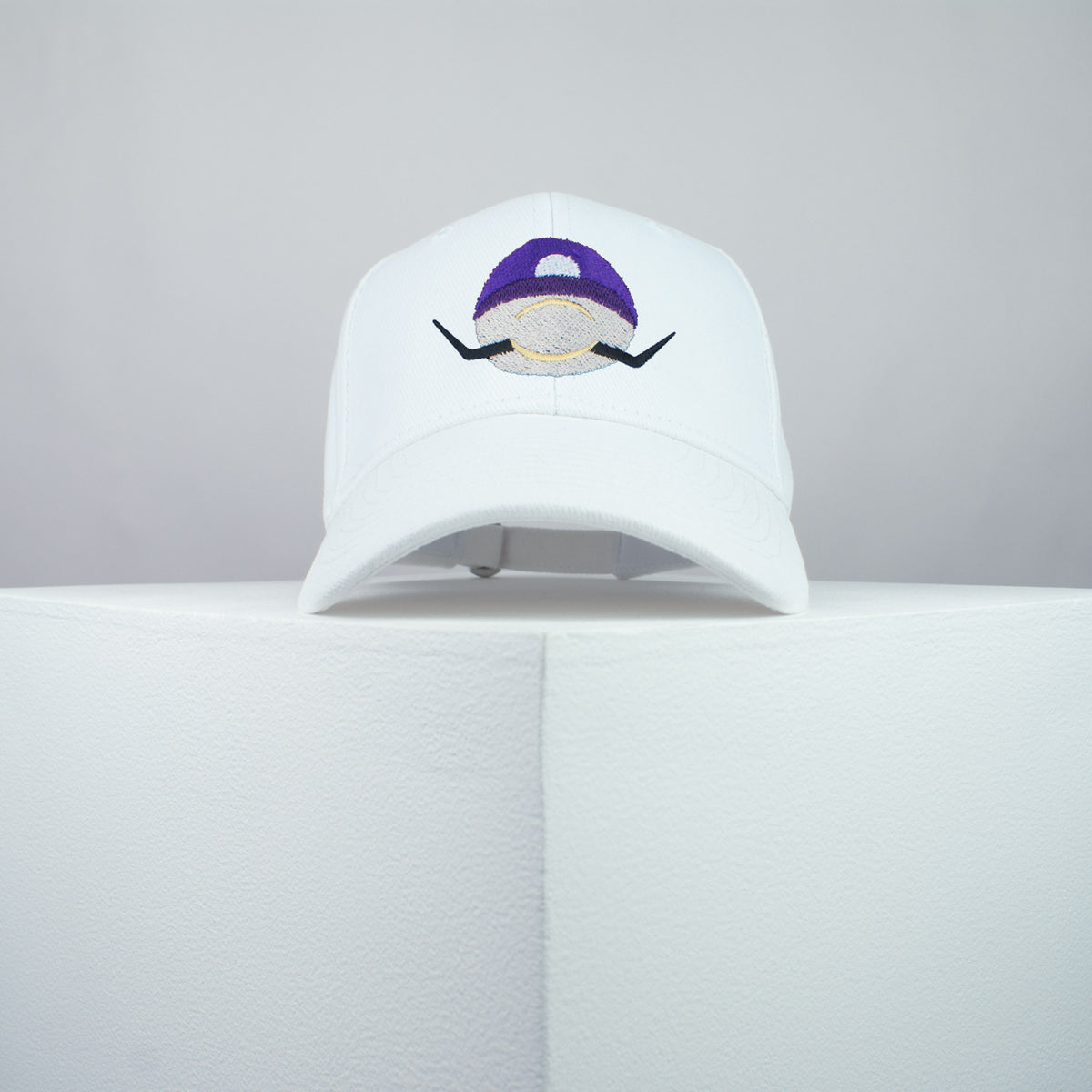 Super Mario Waluigi Baseball Cap – Hatty Hats Embroidery