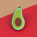 Avocado Iron on Patch – Hatty Hats Embroidery