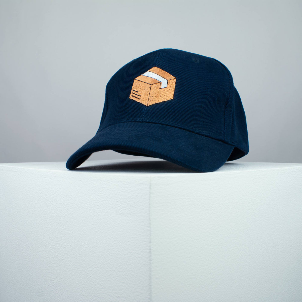 Cardboard Box Baseball Cap – Hatty Hats Embroidery
