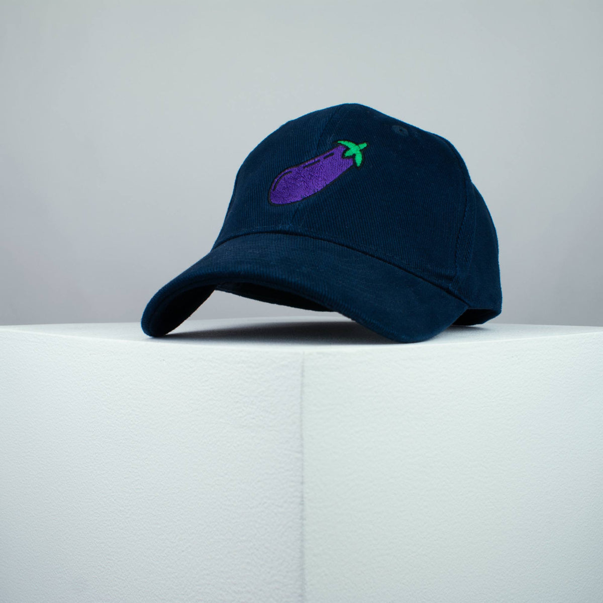 Eggplant Baseball Cap – Hatty Hats Embroidery