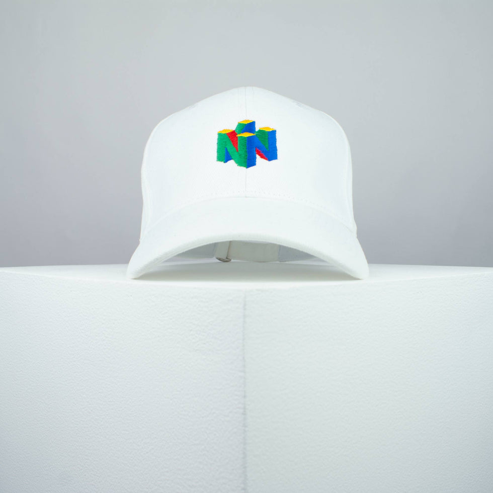 Nintendo 64 Baseball Cap – Hatty Hats Embroidery