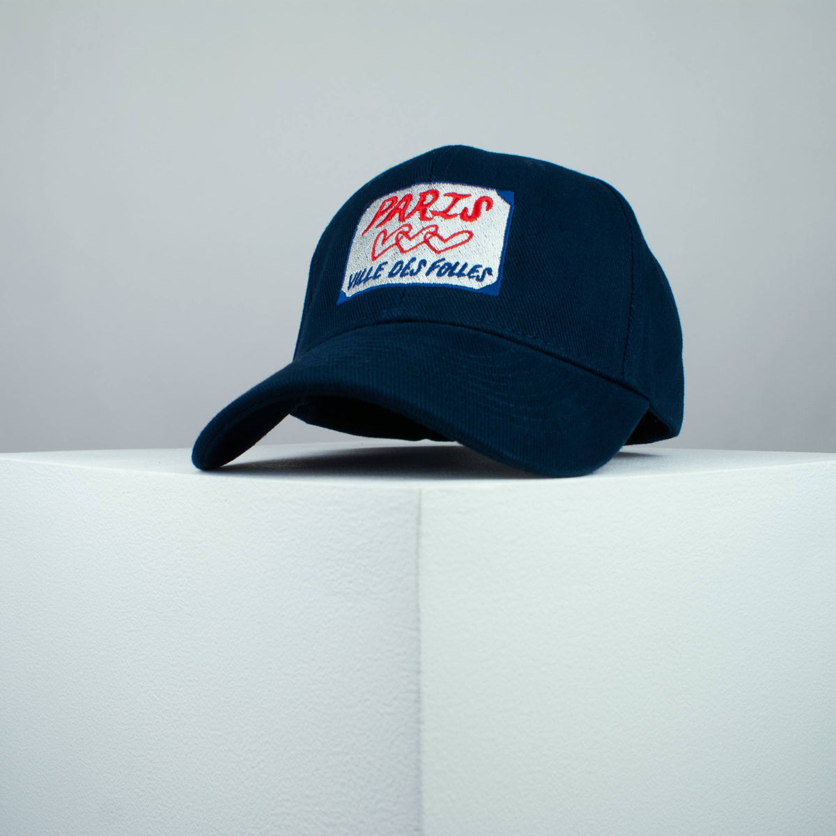 Paris Baseball Cap Retro City Collection Hatty Hats Embroidery
